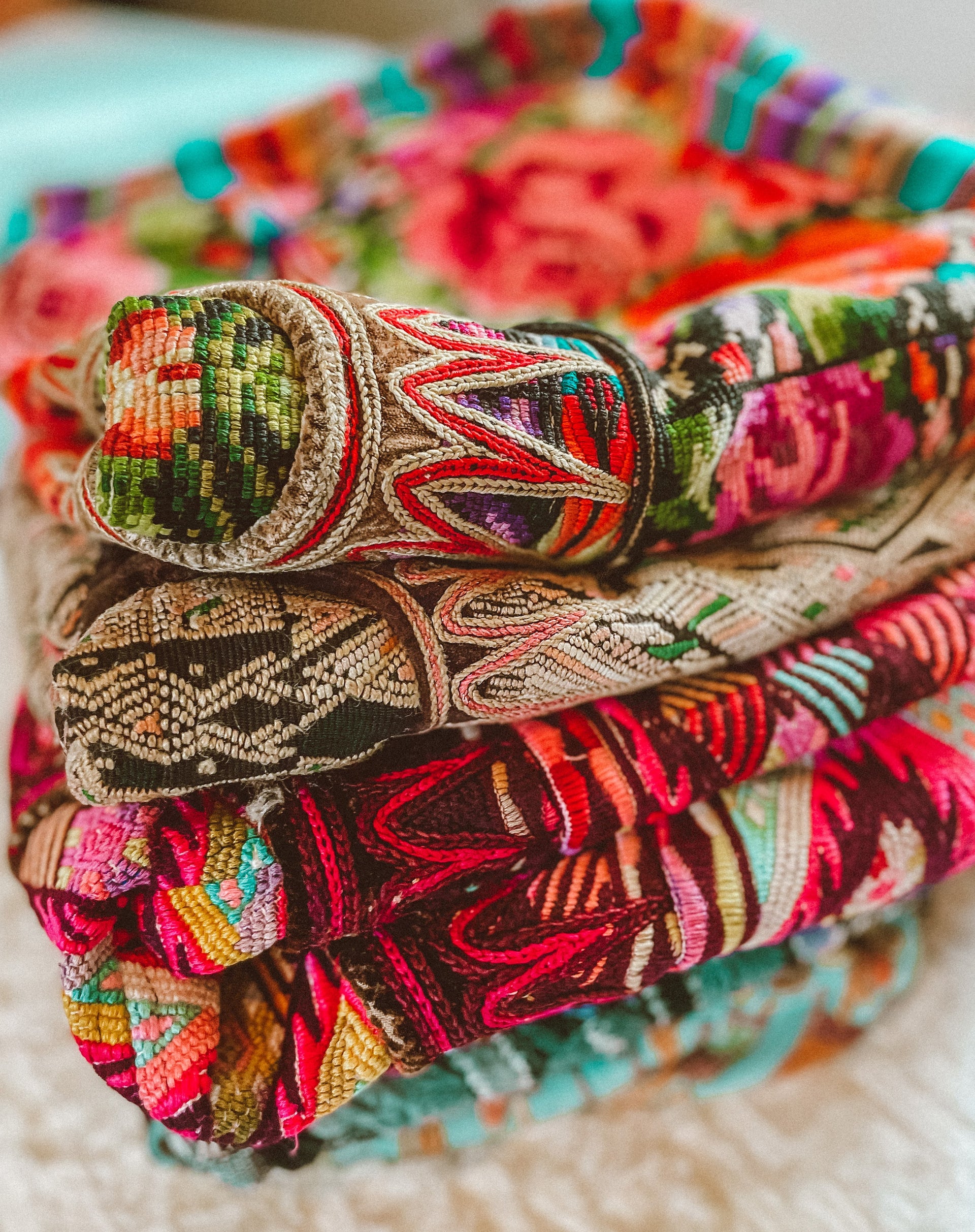 Sustainable Guatemalan Textile Pouches – Vida Maya
