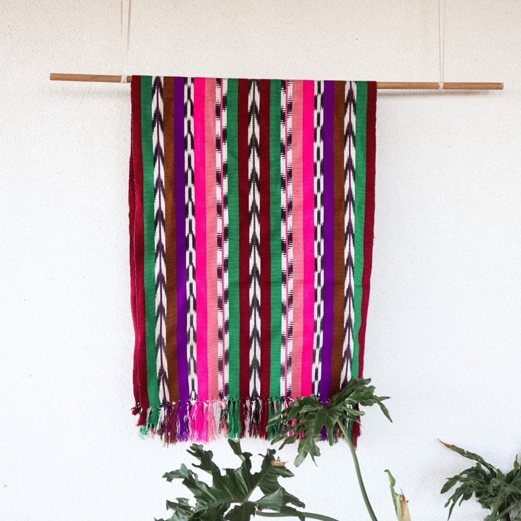 Authentic Vintage Guatemalan Rebozo | Mayan Elegance – Vida Maya