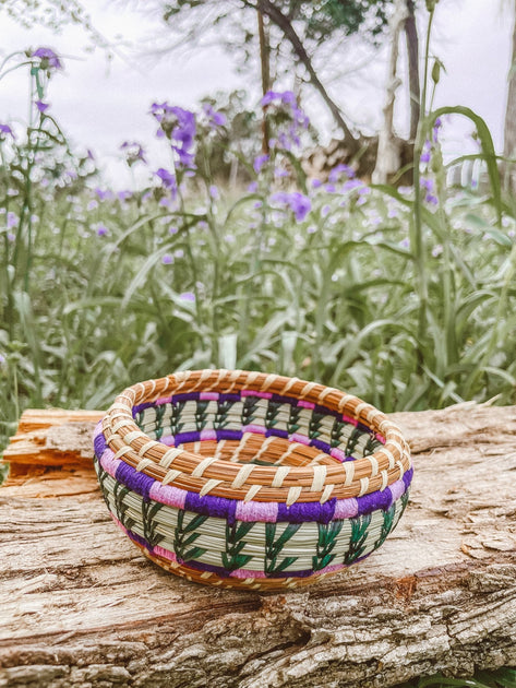 Handmade Guatemalan Pine Needle Baskets | Sustainable Decor – Vida Maya