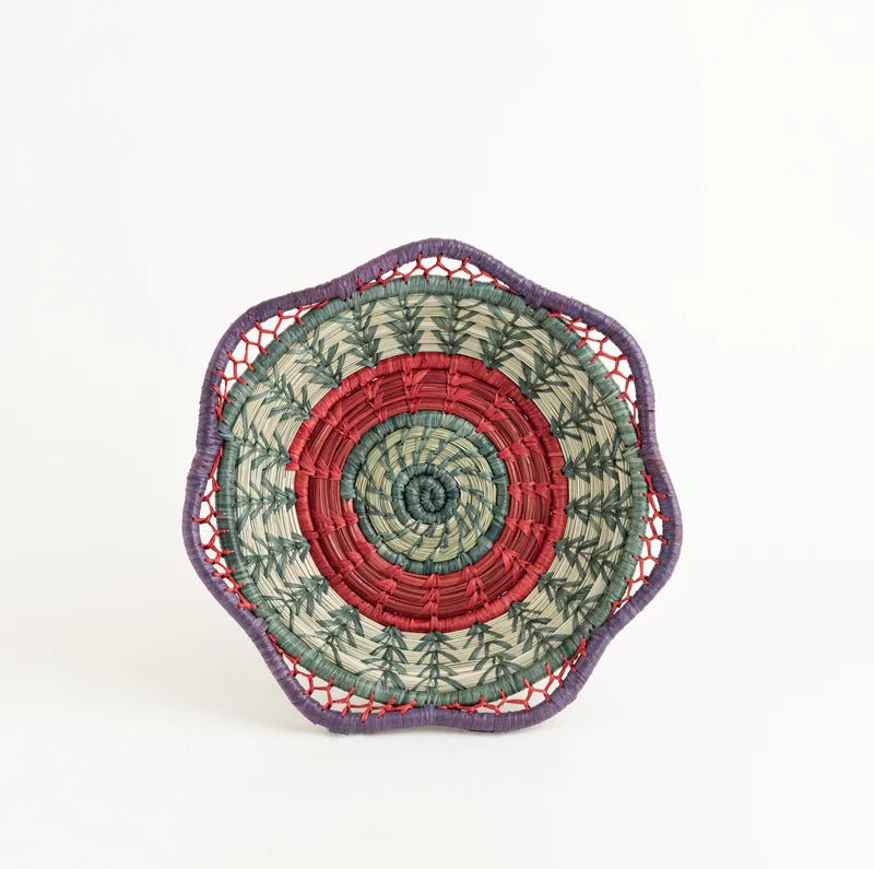 Fina Basket – Handwoven Mayan Decorative Basket – Vida Maya